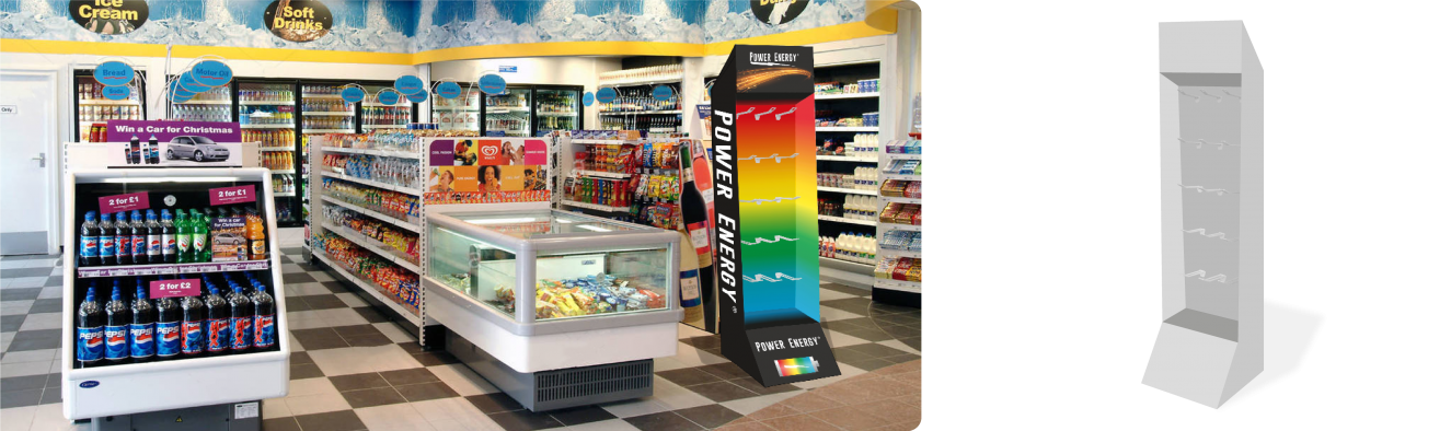 Blister display - Megavista