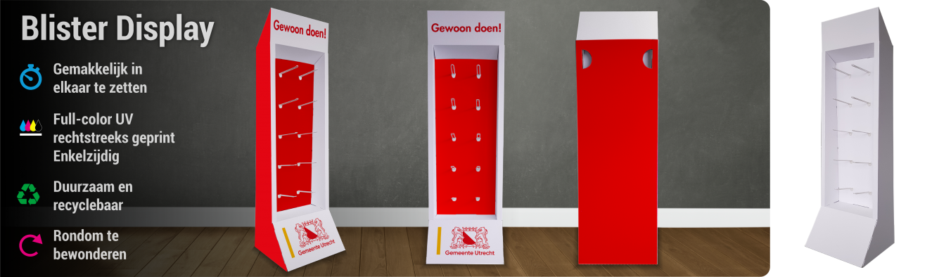 Blister display - Megavista
