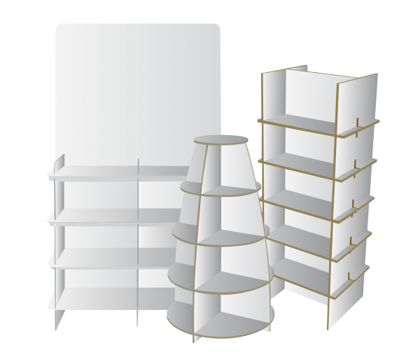 Kartonnen displays - Megavista