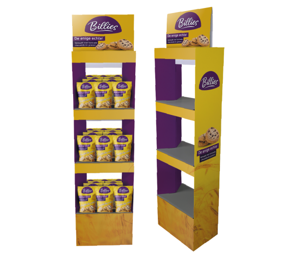 Kartonnen schappendisplays - Megavista