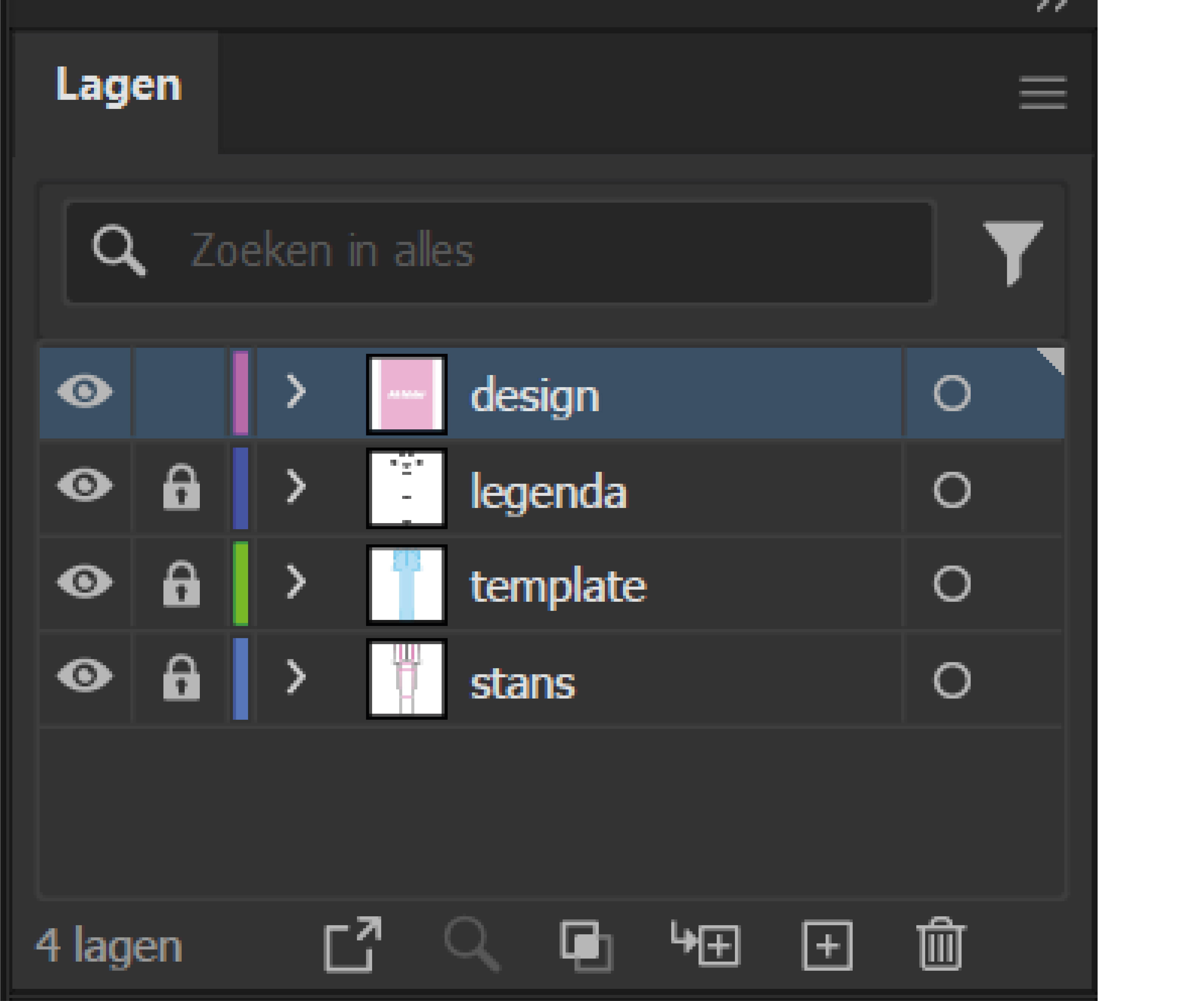 Een ontwerp maken aan de hand van een werktekening/template - Megavista