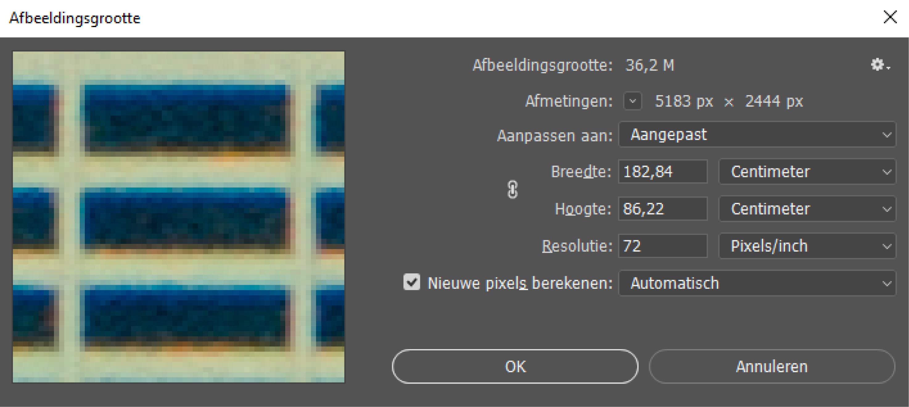 Wat te doen bij een te lage resolutie - Megavista